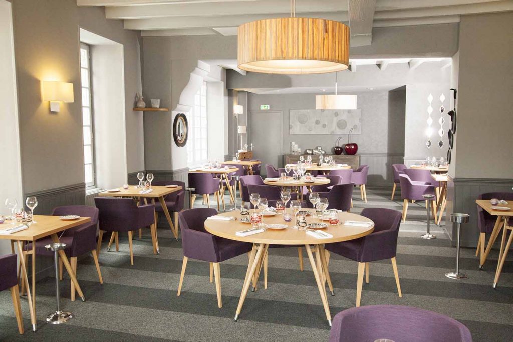 ILOK System modular round tables design by Patrick Sarran - QUISO