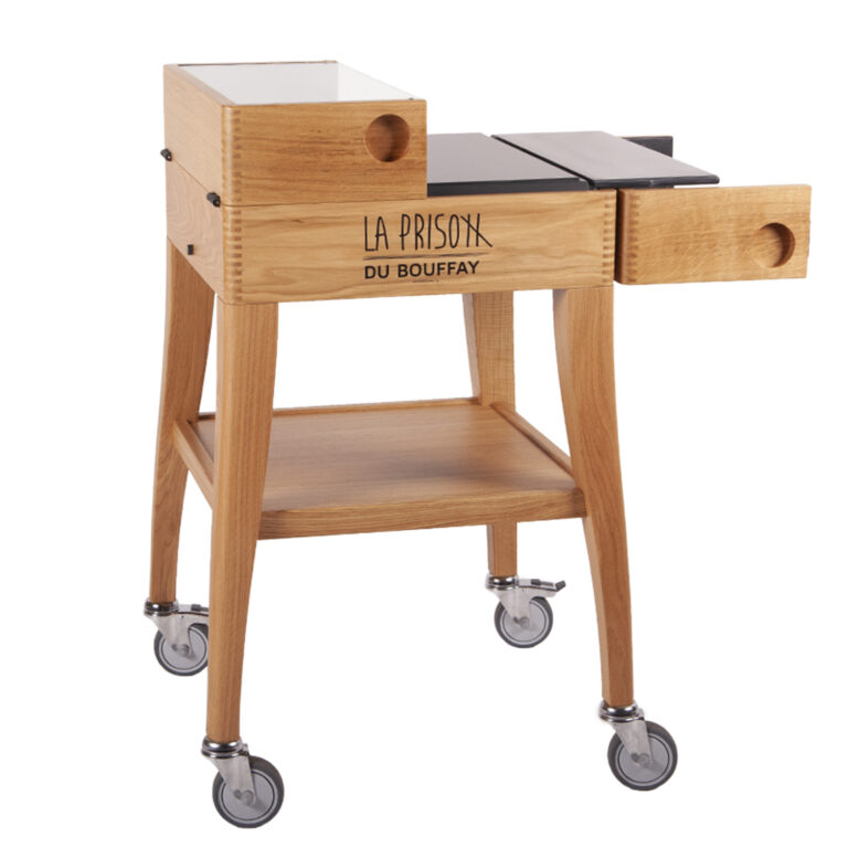 KEZA cheese trolley designed by Patrick Sarran - QUISO